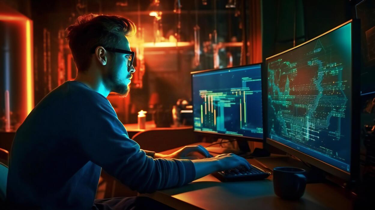 Software Programmer Stock Photos, Images and Backgrounds for Free Download