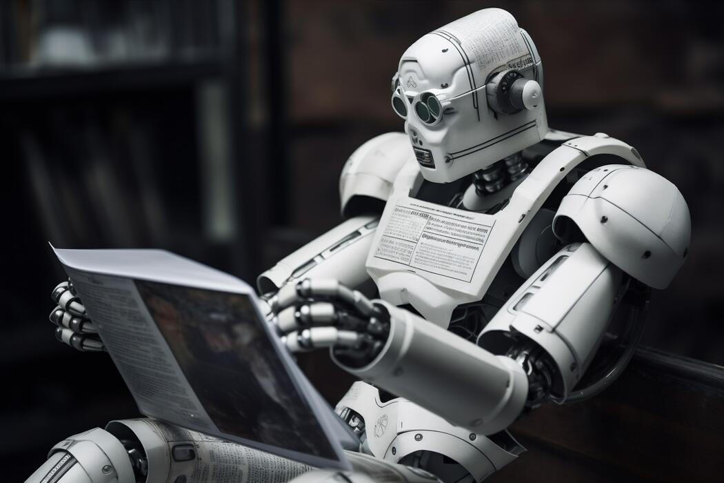 Robot Reading Stock Photos, Images and Backgrounds for Free Download