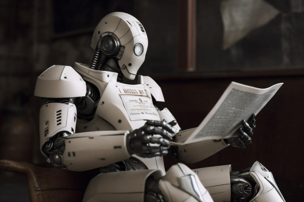 Robot Reading Stock Photos, Images and Backgrounds for Free Download