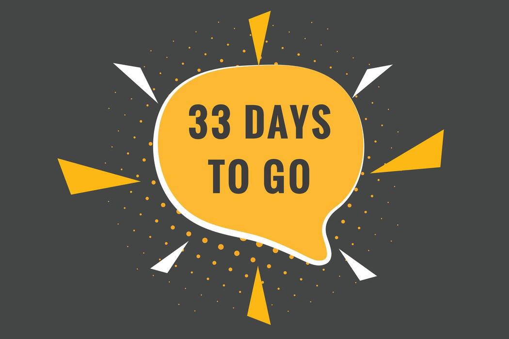 31 Days To Go Vector Art, Icons, and Graphics for Free Download
