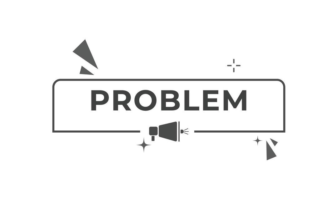 Problem Vector Art, Icons, and Graphics for Free Download