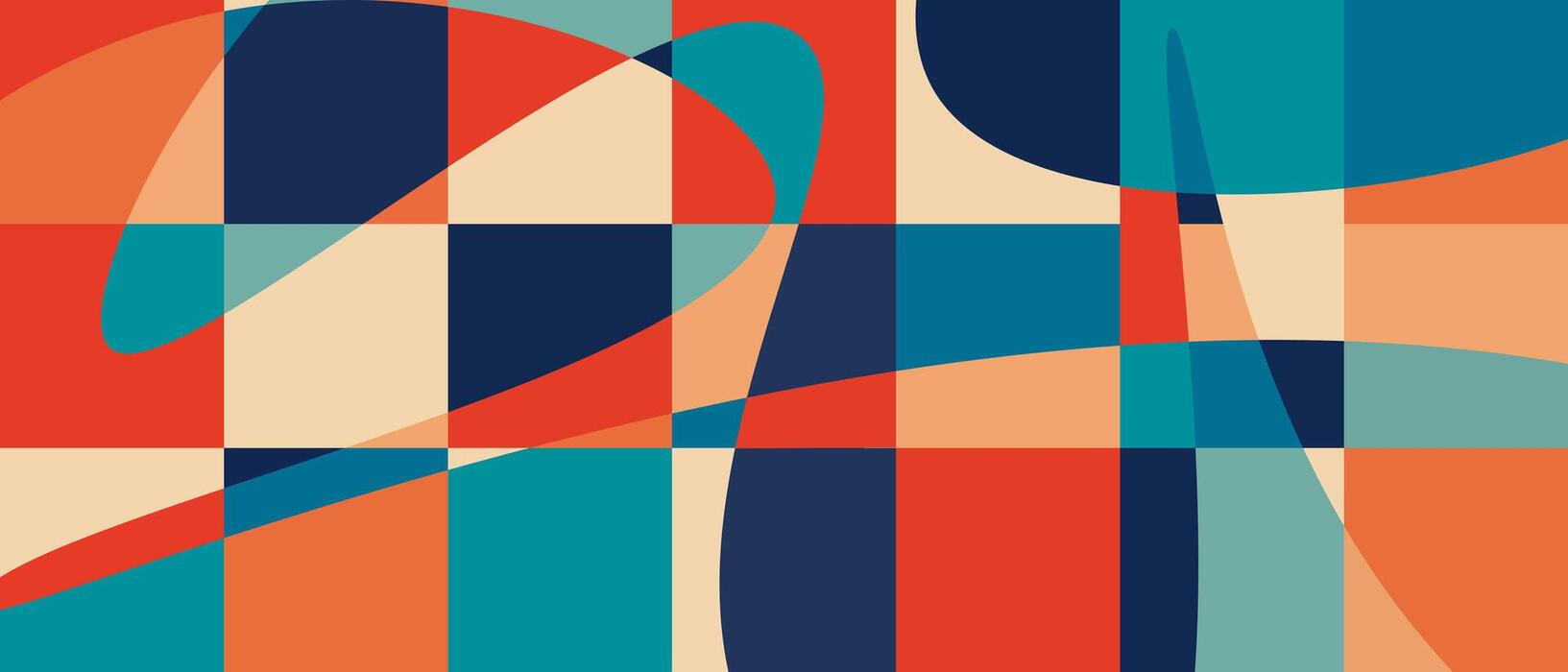 Retro Geometric Pattern Vector Art Icons And Graphics For Free Download