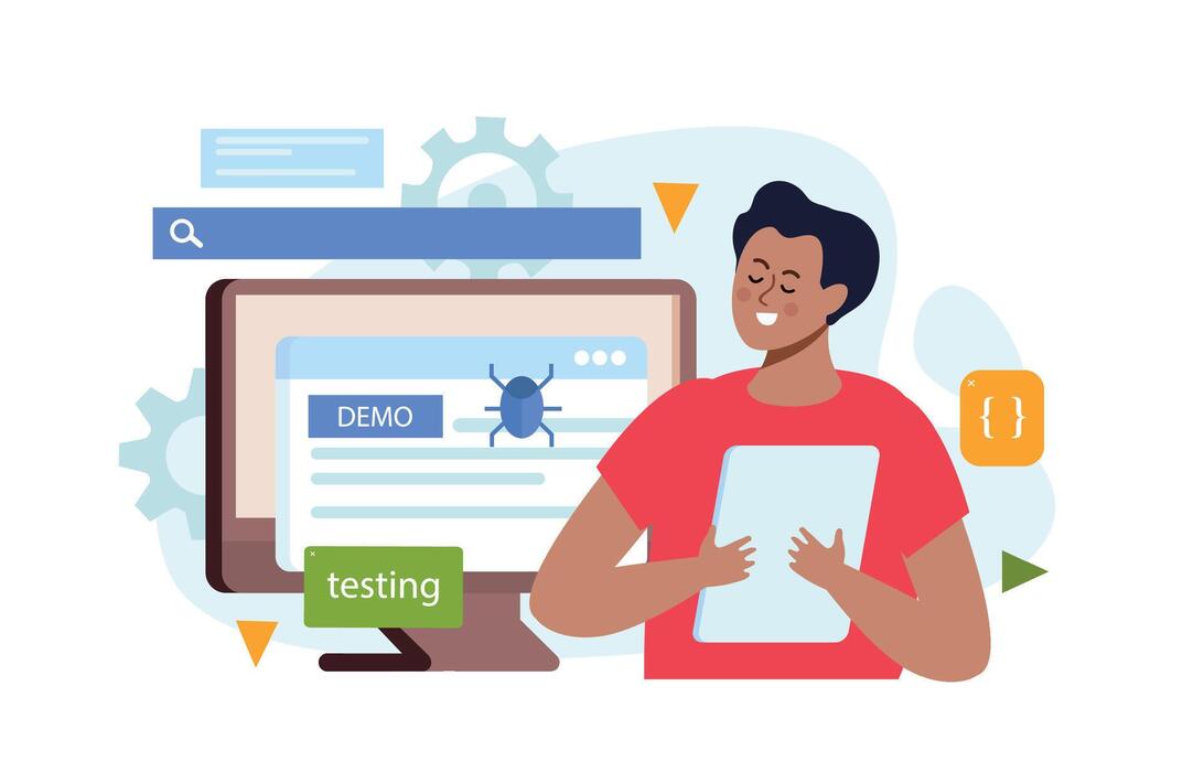 Automated Testing Vector Art, Icons, and Graphics for Free Download