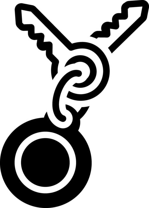 Laser Cut Key Chain Vector Art, Icons, and Graphics for Free Download