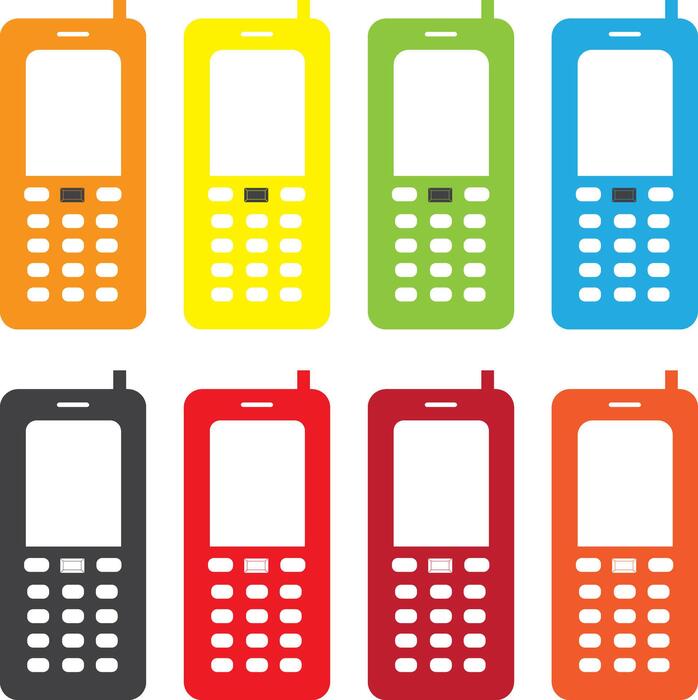 Cell Phone Vector Art, Icons, and Graphics for Free Download