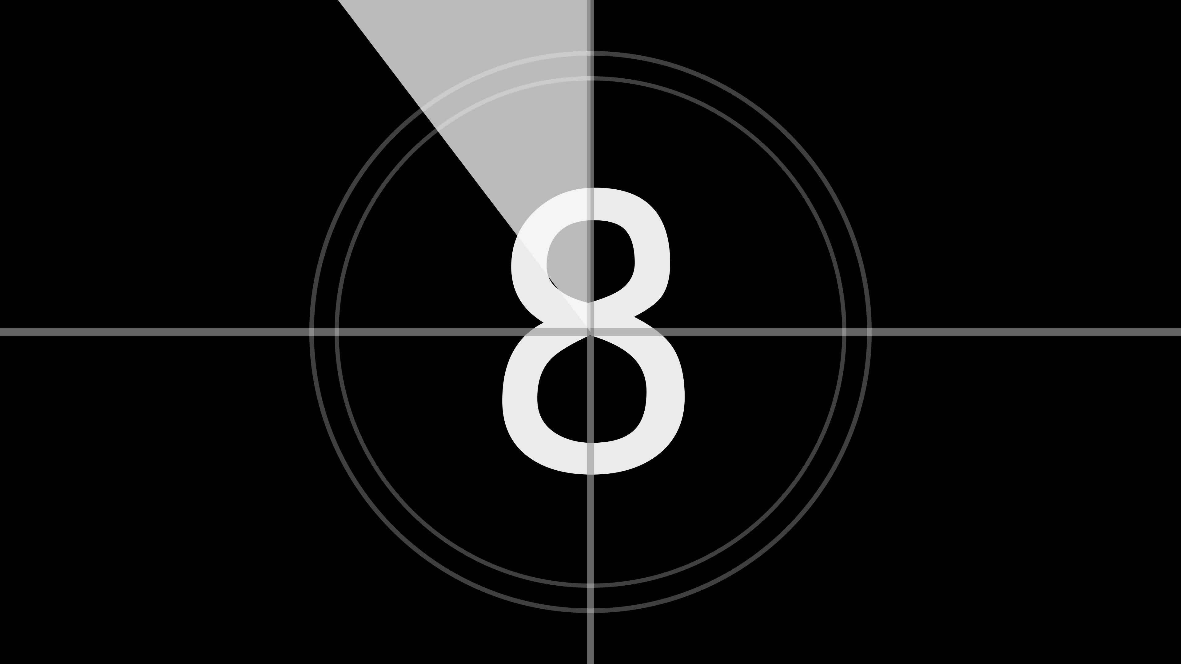 Countdown concept, creative animation of a time counter counting down numbers of seconds ...