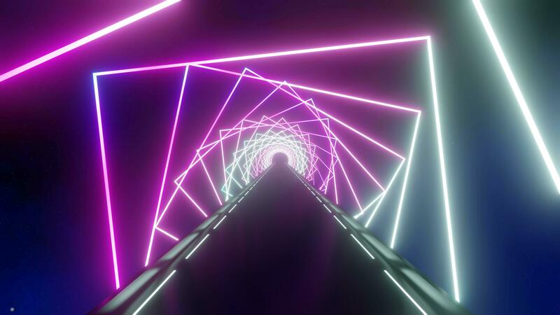 Rotating Tunnel Loop Hd Animated Background 02 Youtube Abstract