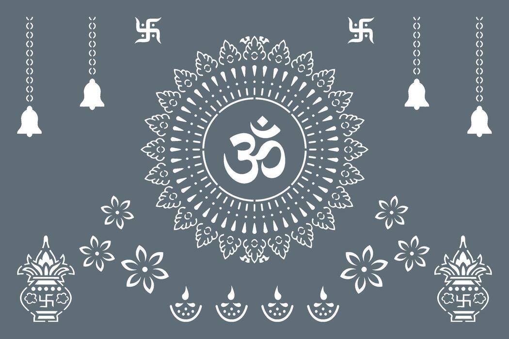 Mandir Design Vector Art, Icons, and Graphics for Free Download