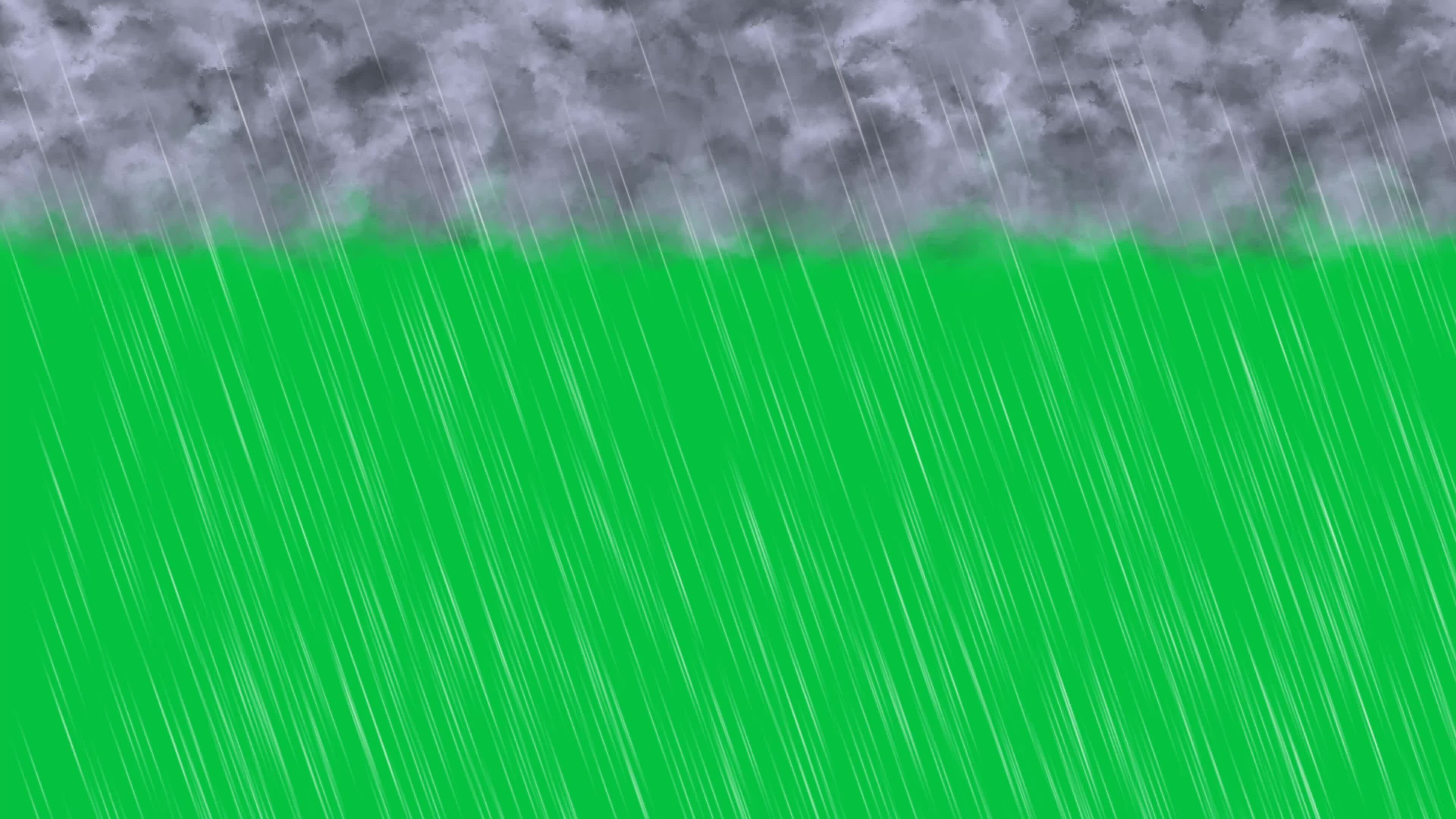 Animated Rain Falling