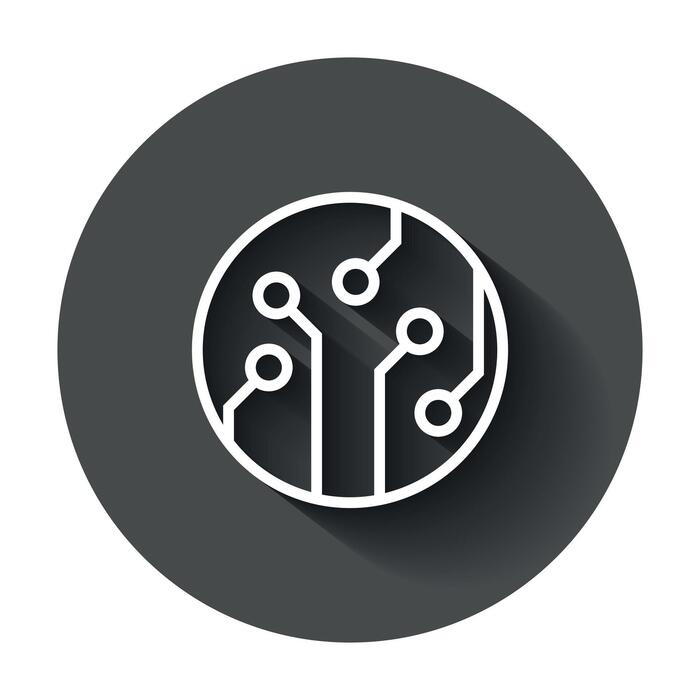 Circular Circuit Vector Art, Icons, and Graphics for Free Download