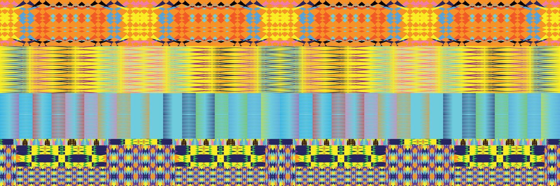 Free Kente Cloth Clipart Borders Hazard