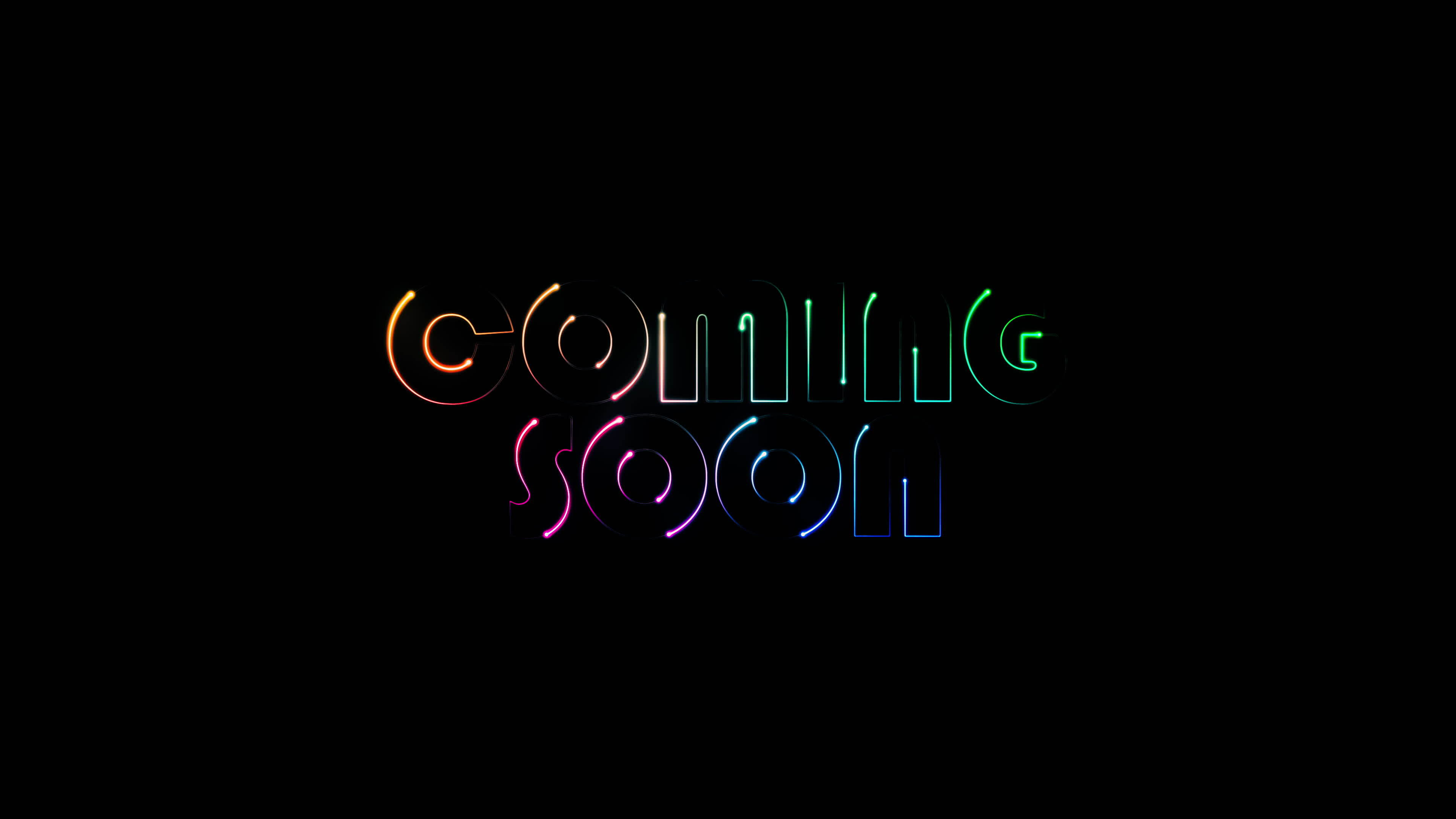 Coming Soon glow colorful neon laser text animation 26163766 Stock ... Coming Soon glow colorful neon laser text animation 26163766 Stock ...