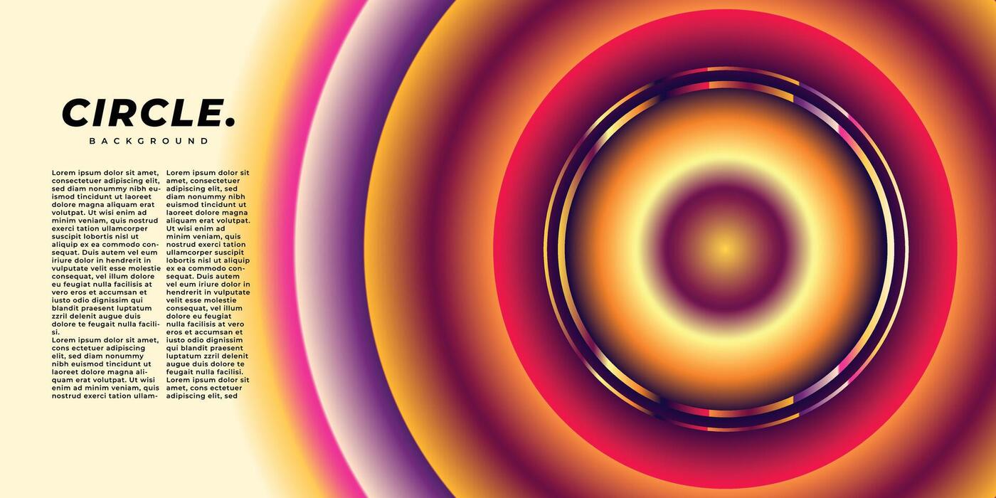 Colorful Abstract Circle Vector Art Icons And Graphics For Free Download