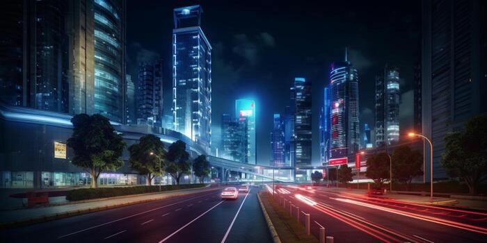 City Road Background