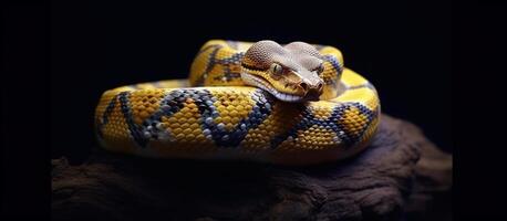 Albino Burmese Python Wallpaper