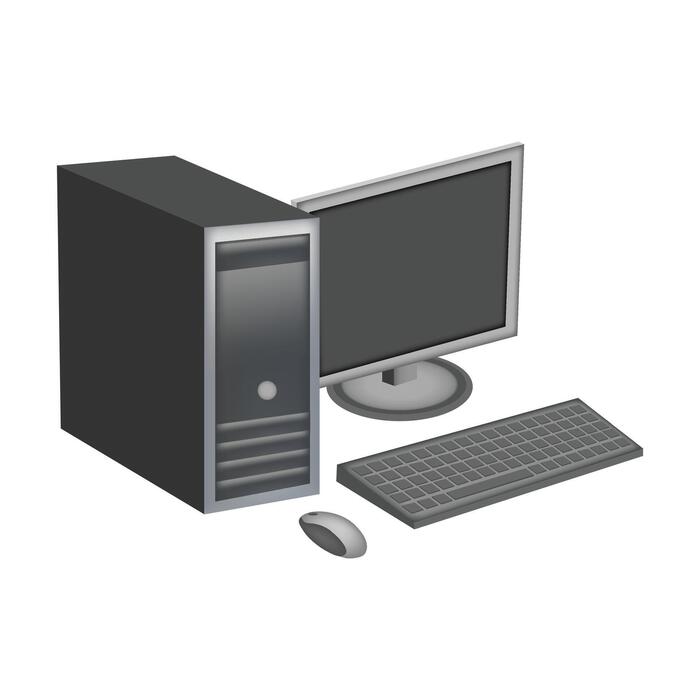 Computer 3d Vector Art, Icons, and Graphics for Free Download