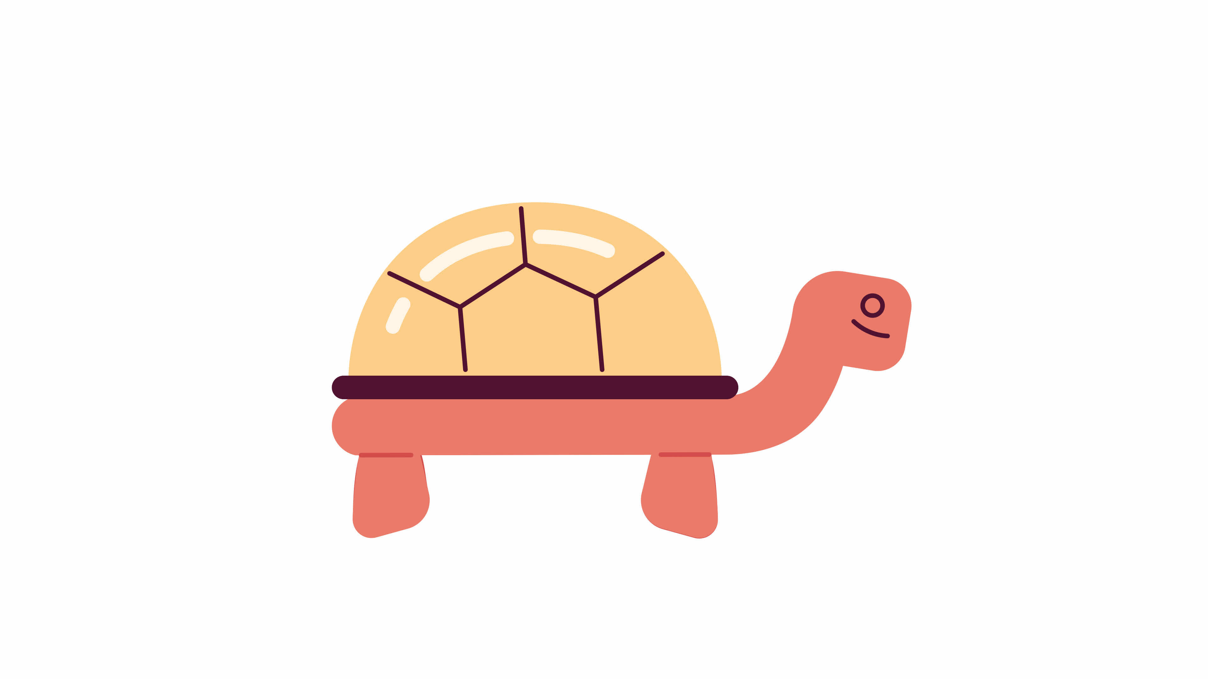 Animated Turtle Walking