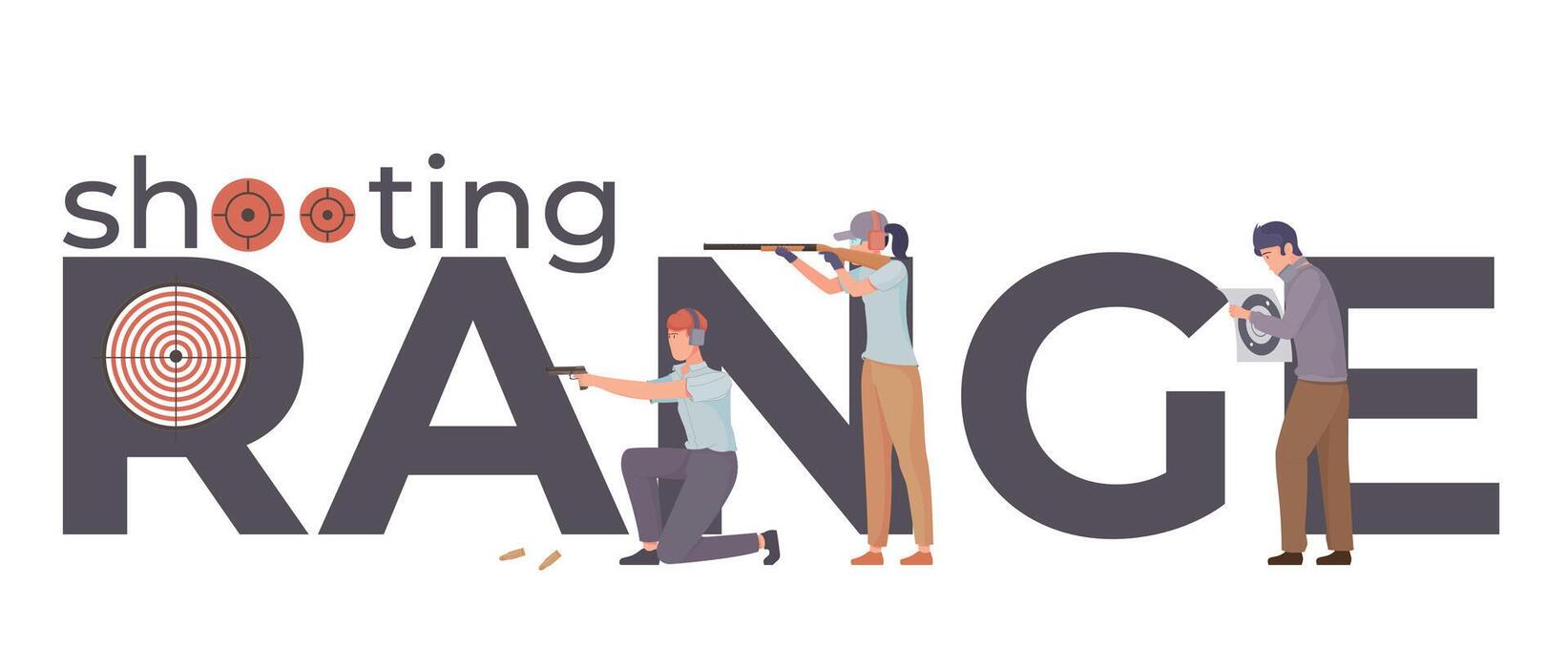 Shooting Range Vector Art, Icons, and Graphics for Free Download