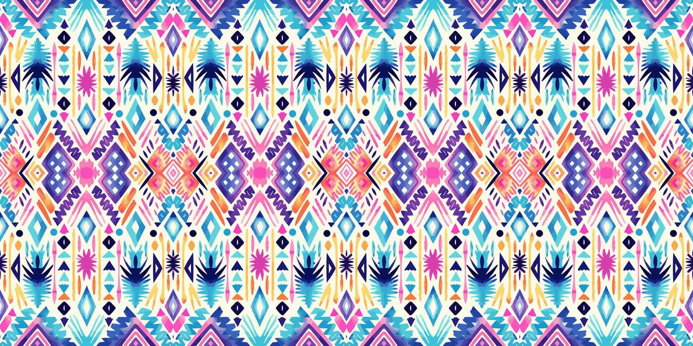 Boho Seamless Pattern Vector Art Icons And Graphics For Free Download