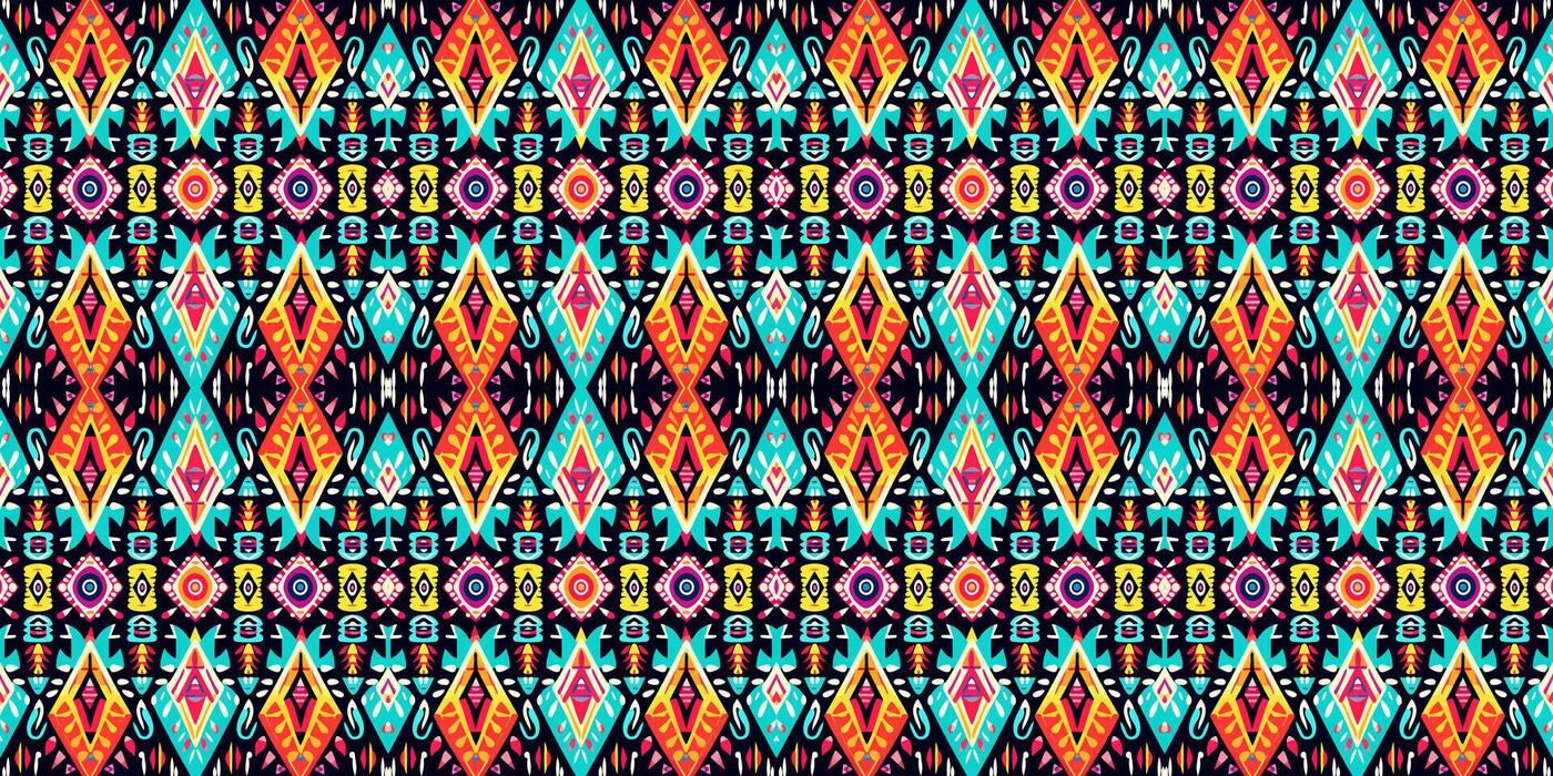 Boho Seamless Pattern Vector Art Icons And Graphics For Free Download