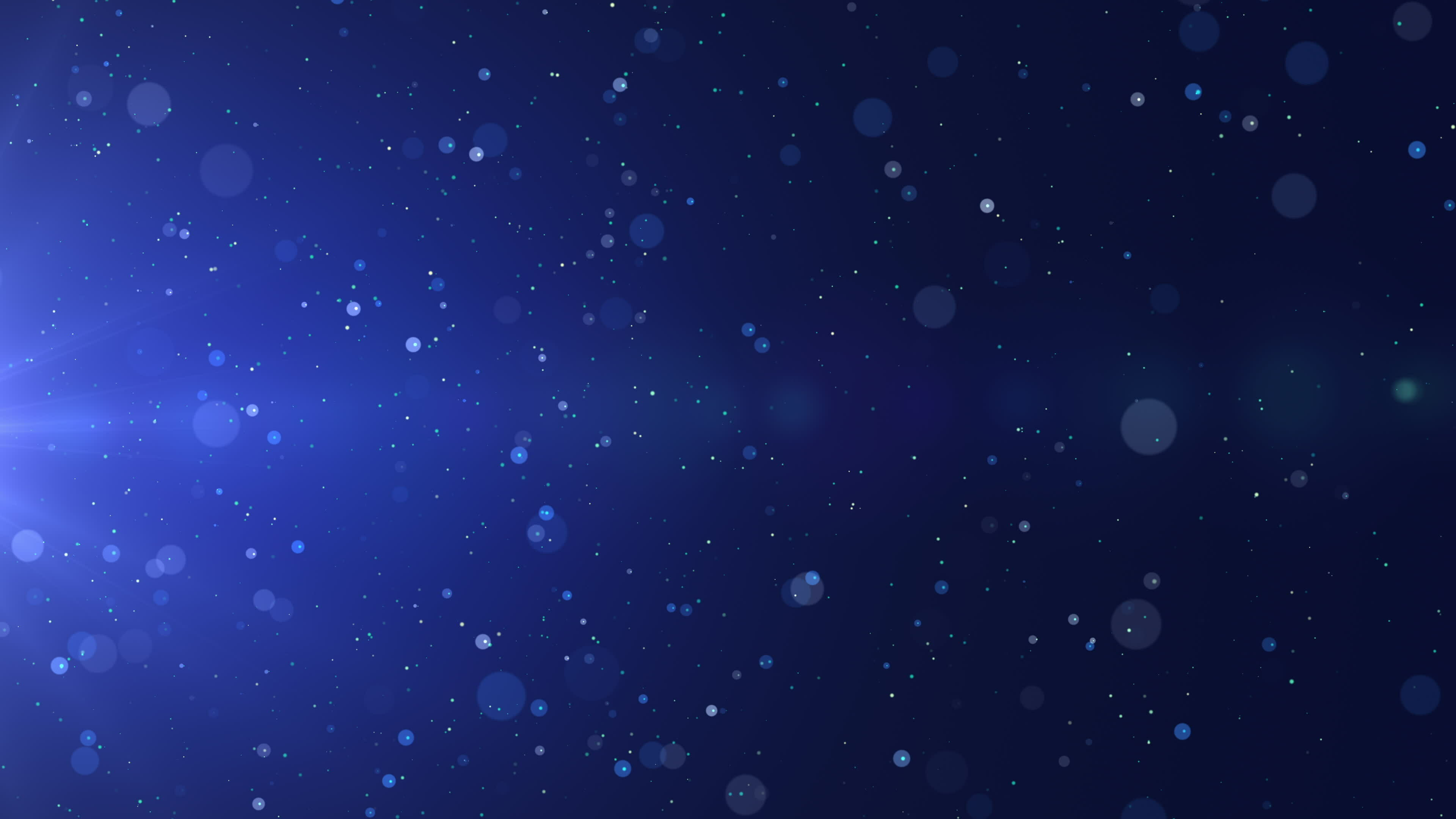 Blue Bokeh Particles Glitter Awards Dust Gradient Abstract Background Futuristic Glittering In
