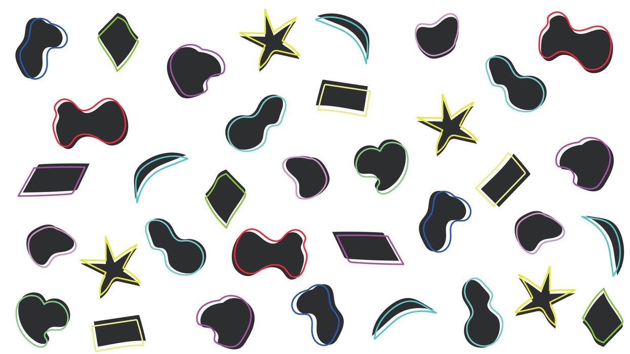 Random Shape Pattern Vector Art Icons And Graphics For Free Download