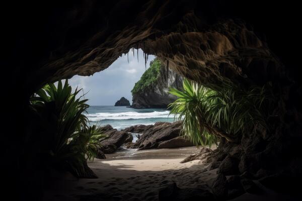 Beach Cave Stock Photos, Images and Backgrounds for Free Download