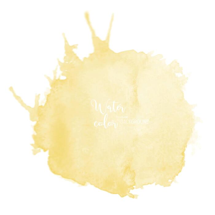 Yellow Watercolor Splash Vector Art, Icons, and Graphics for Free Download