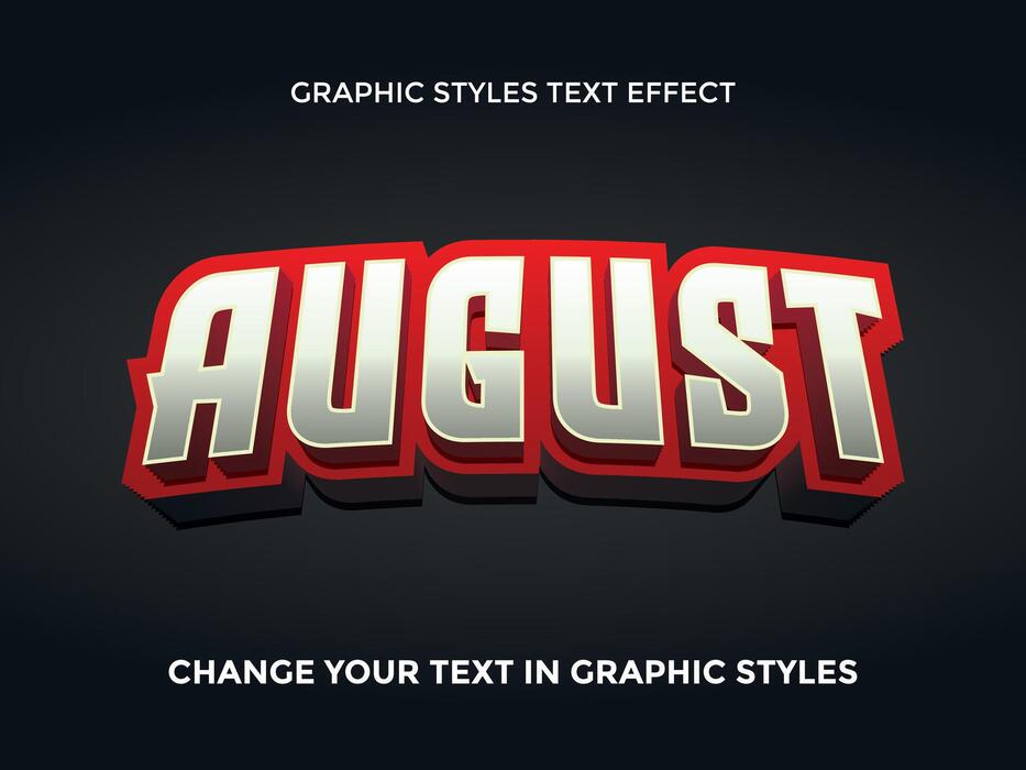 Text Effects Vector Art, Icons, and Graphics for Free Download
