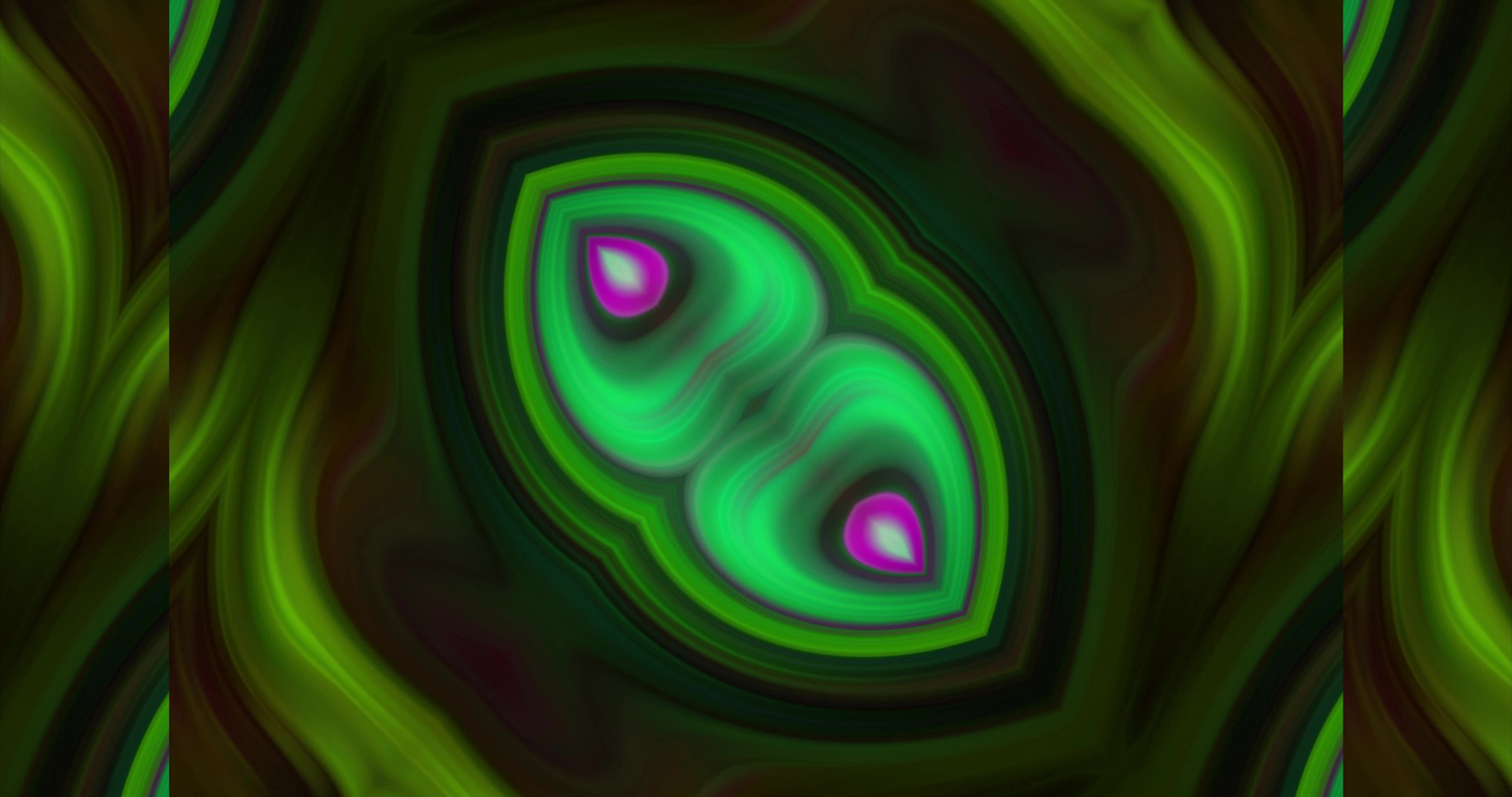 Abstract Kaleidoscope Animation Abstract Geometric Background