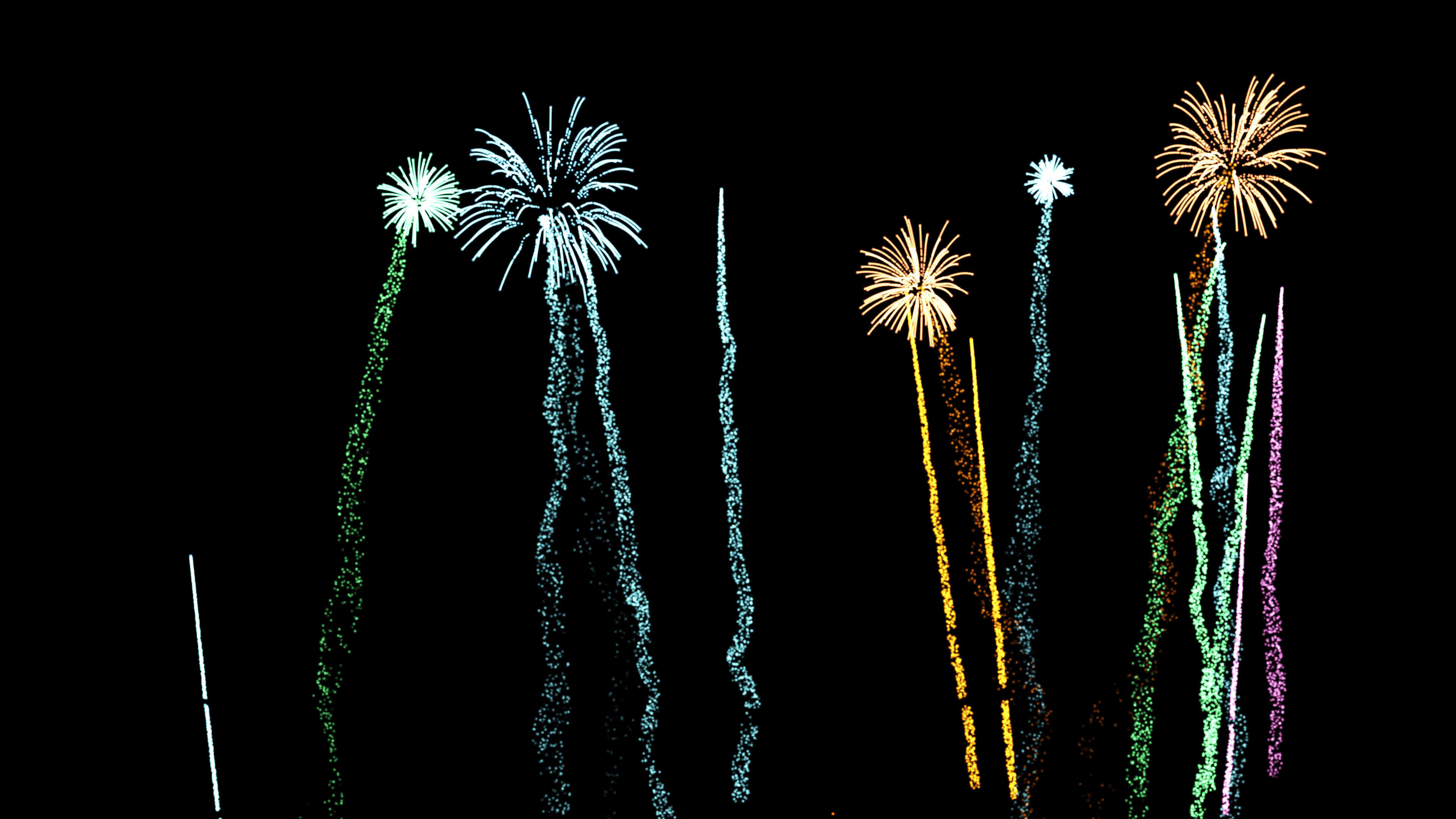 Create A Fiery Atmosphere Realistic Fireworks Animation For New Year