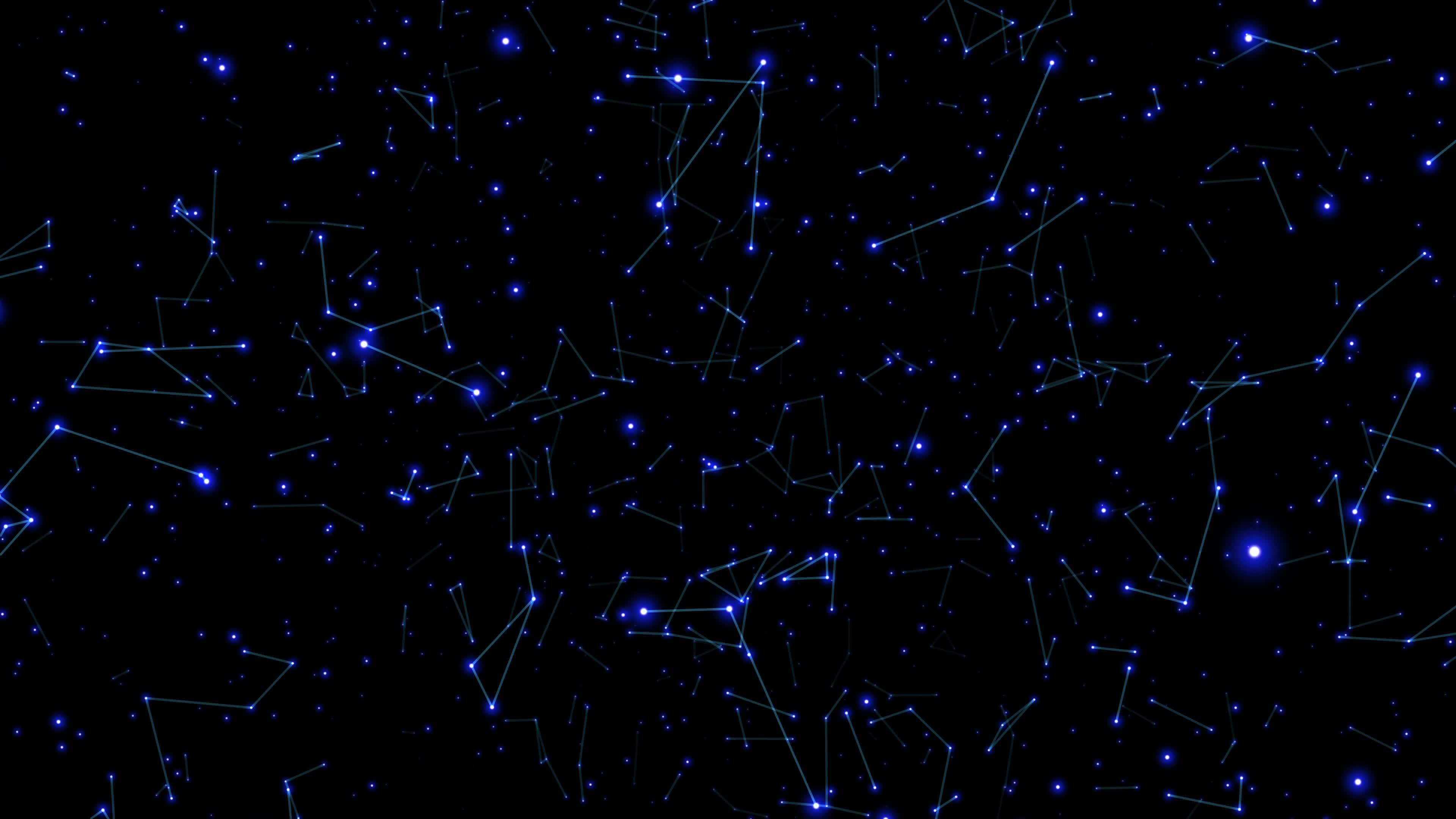 Virtual Particles Data Network Animation Background 26394554 Stock Video At Vecteezy