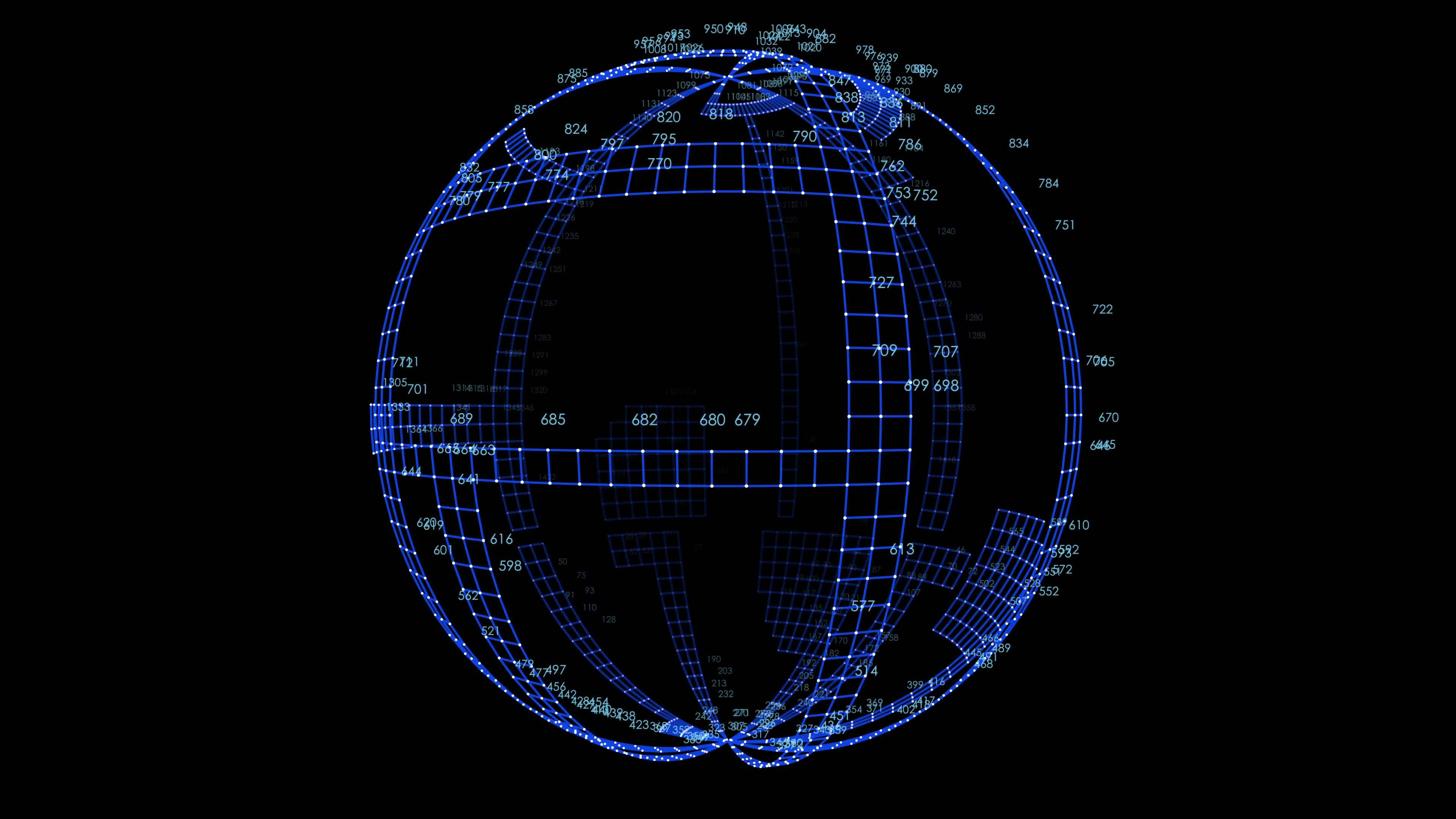 Virtual Particles Data Network Animation Background 26396716 Stock Video At Vecteezy