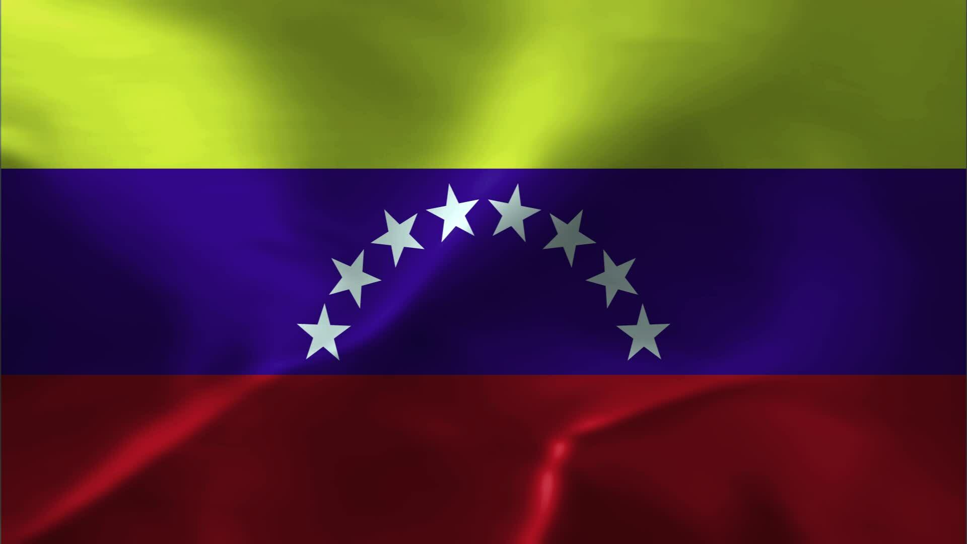 Venezuela Flag Waving Textile Textured Background. Seamless Loop ... Venezuela Flag Waving Textile Textured Background. Seamless Loop ...