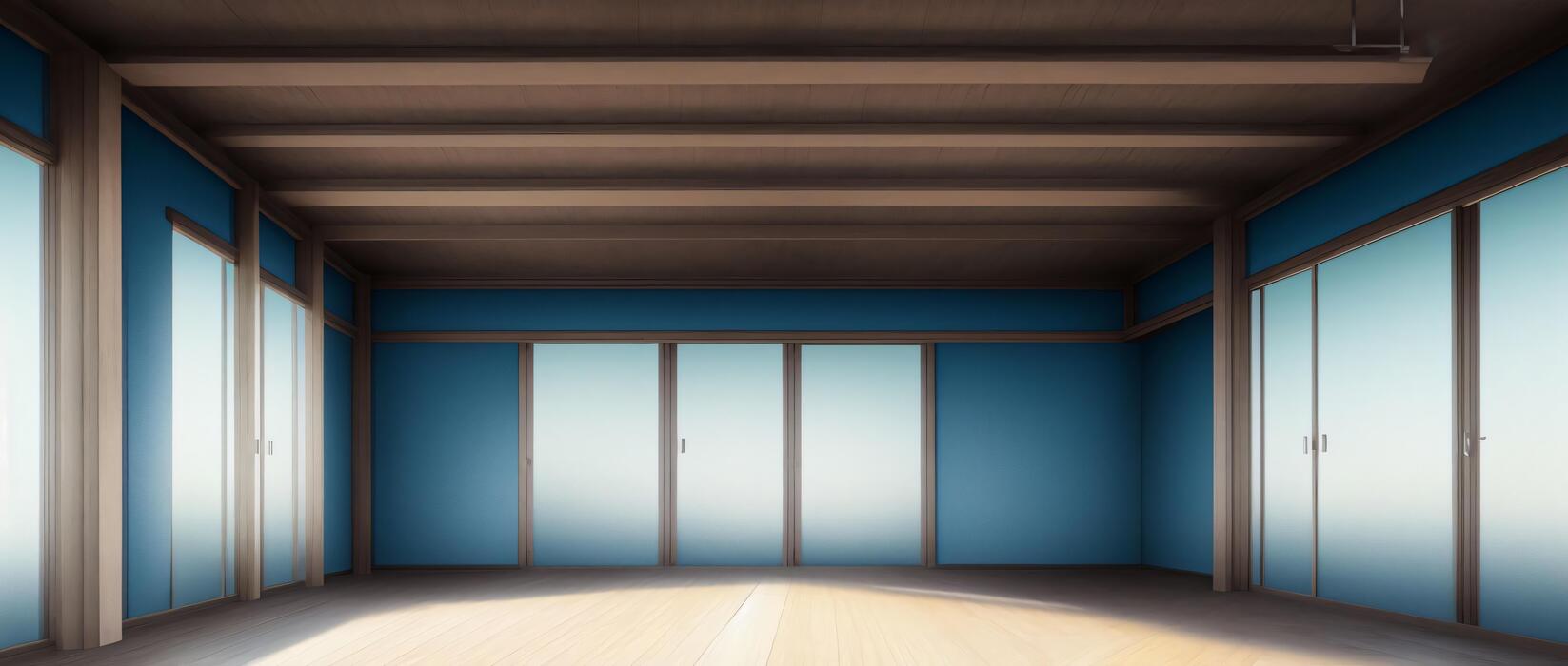 Empty Room Blue Stock Photos, Images and Backgrounds for Free Download
