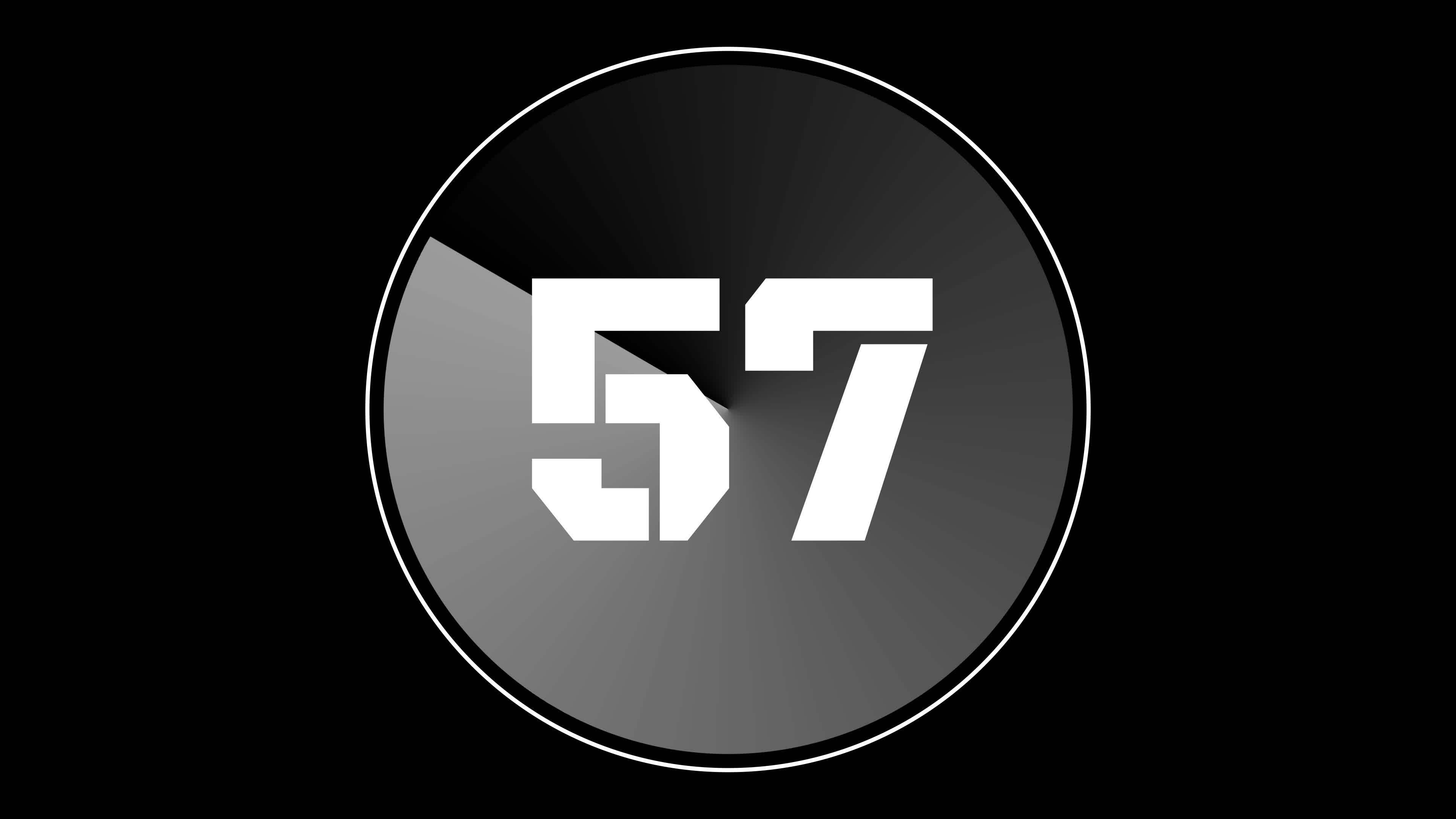 1 Minute Countdown Timer Animation With Looping Radar Sweep Effect In