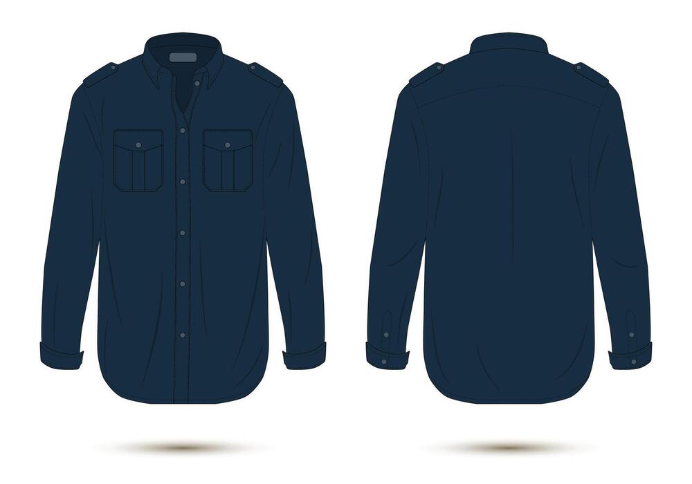 Work Shirt Mockup Vector Art Icons And Graphics For Free Download