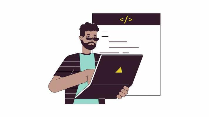 Programmer Stock Video Footage for Free Download