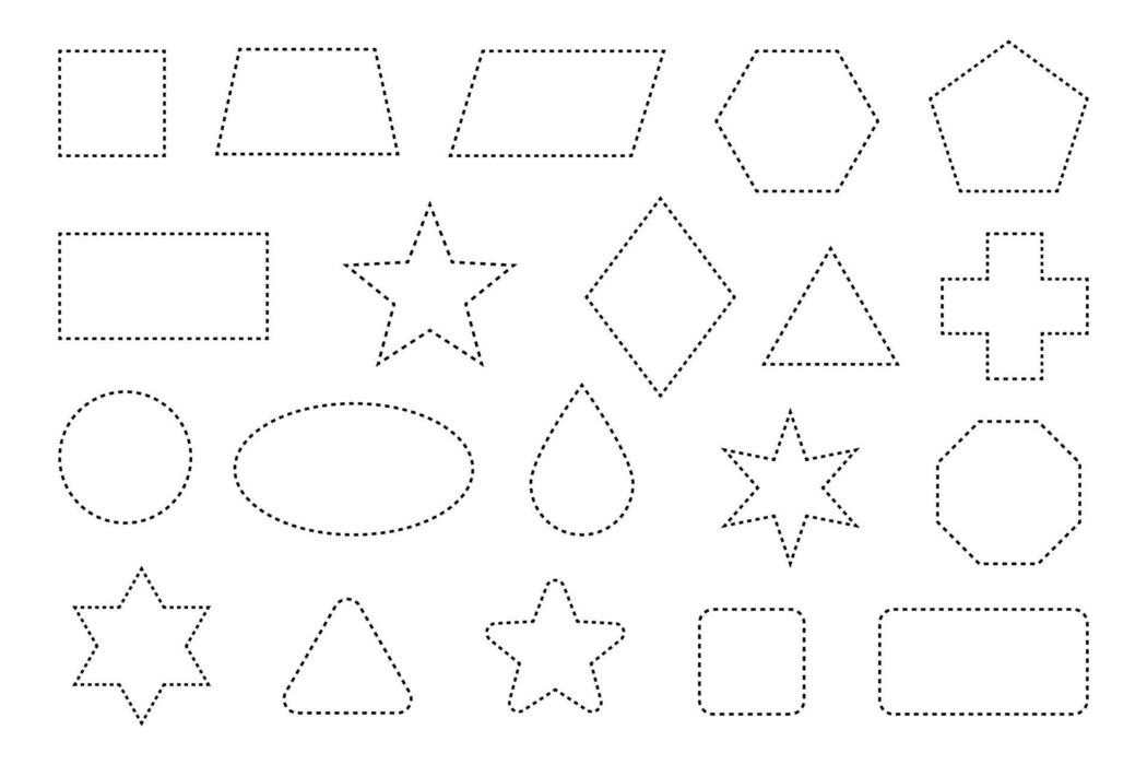 Tracing Shapes Vector Art, Icons, and Graphics for Free Download