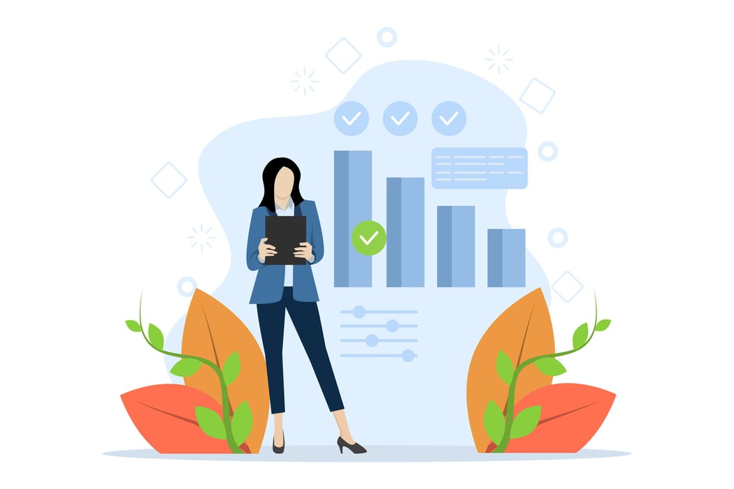 Data Analysis Graph Vector Art Icons And Graphics For Free Download