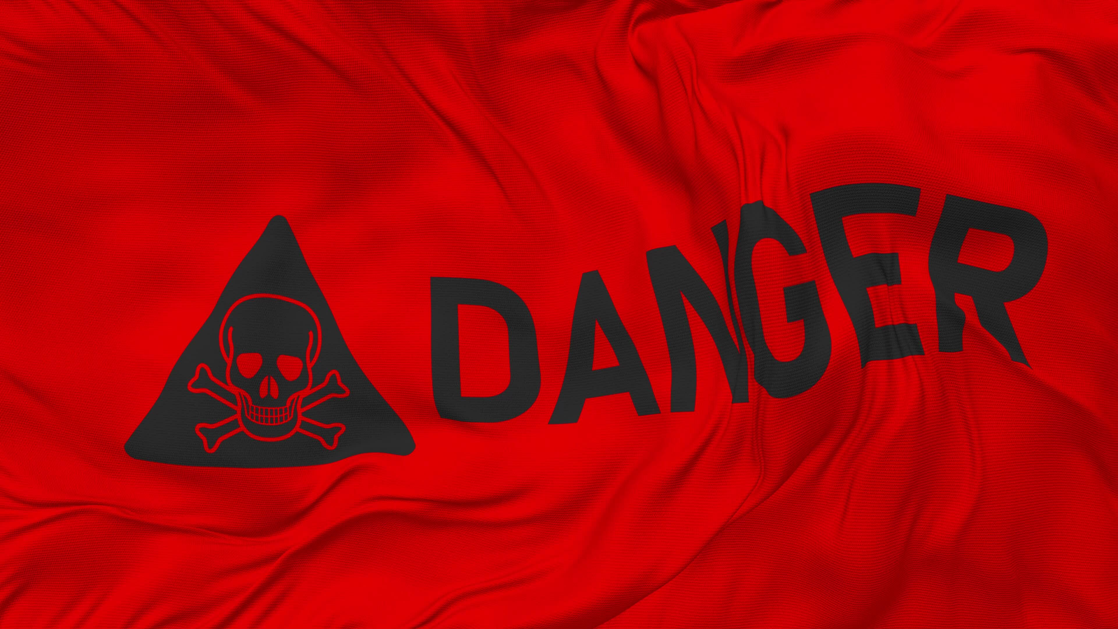 Danger Loop Stock Video Footage for Free Download