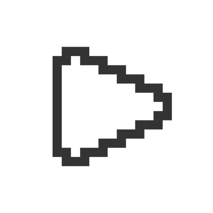 Pixel Play Button Vector Art, Icons, and Graphics for Free Download