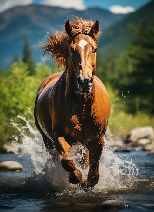 Running Horse Stock Photos, Images and Backgrounds for Free Download
