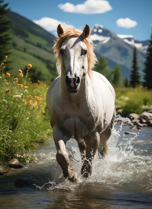 Running Horse Stock Photos, Images and Backgrounds for Free Download