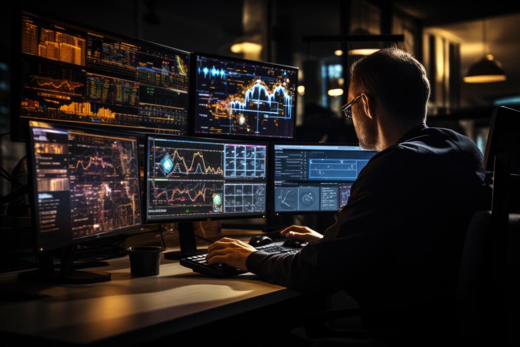 Trading Computer Stock Photos, Images and Backgrounds for Free Download