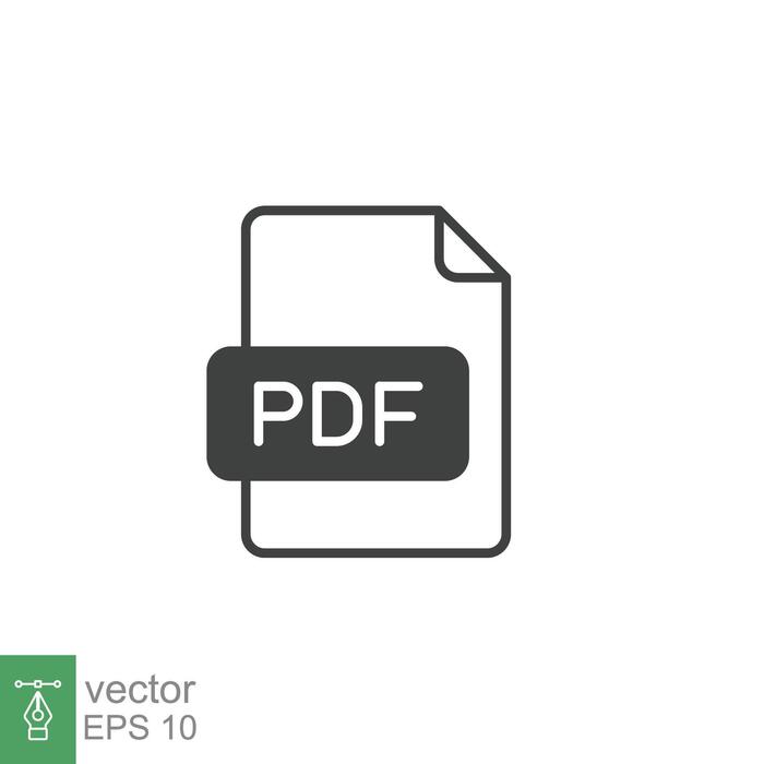 Pdf File Icon Vector Art, Icons, and Graphics for Free Download