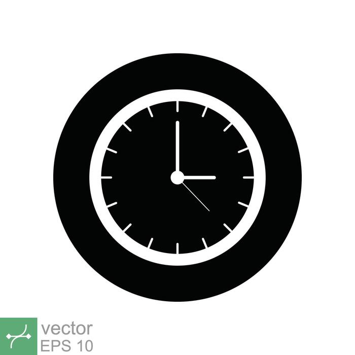 Wall Clock Icon Vector Art, Icons, and Graphics for Free Download