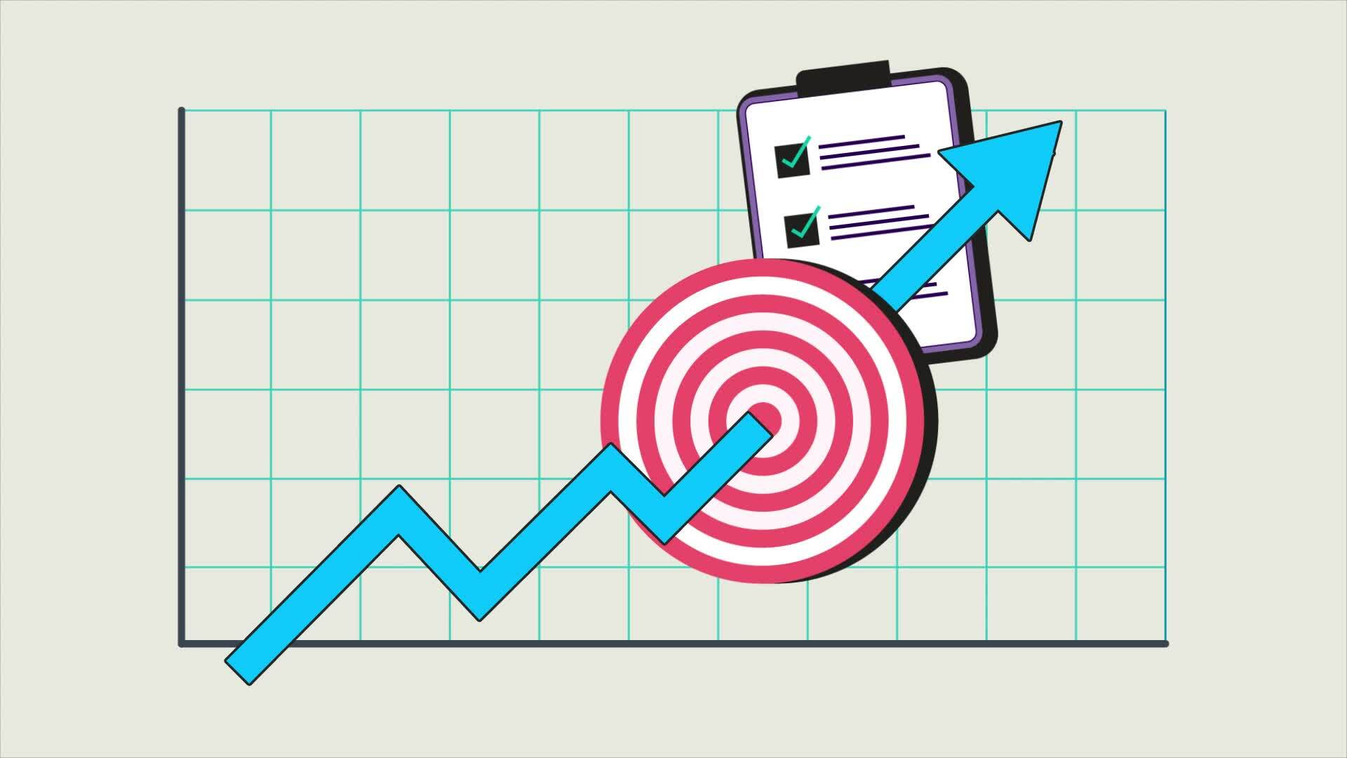 Target Market Business Animation v2 26614436 Stock Video at Vecteezy