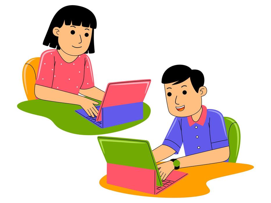 Computer Class Vector Art, Icons, and Graphics for Free Download