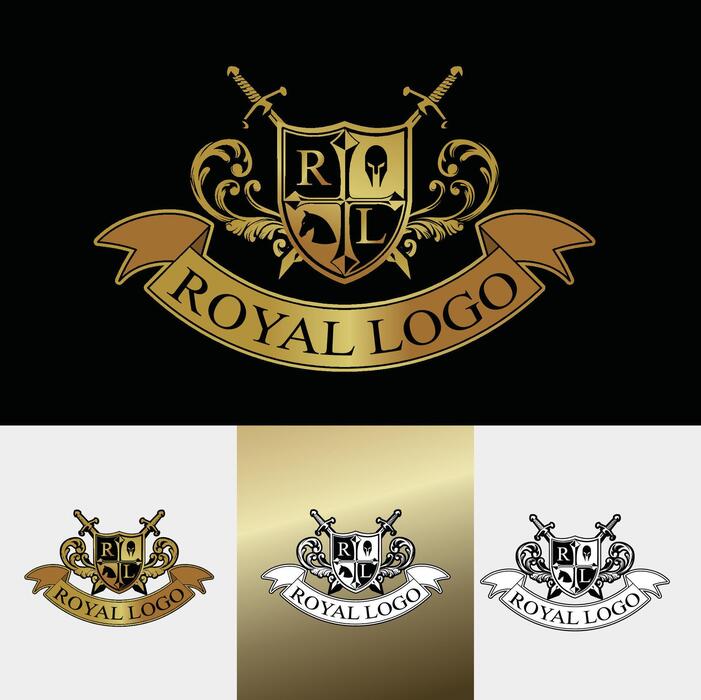 Royal Emblem Logo Vector Art, Icons, and Graphics for Free Download